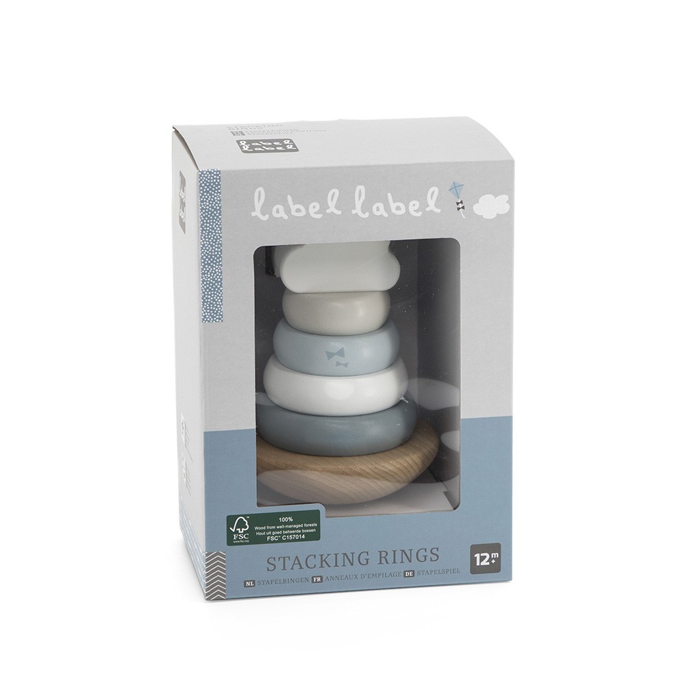 Stacking Rings Balance - Blue