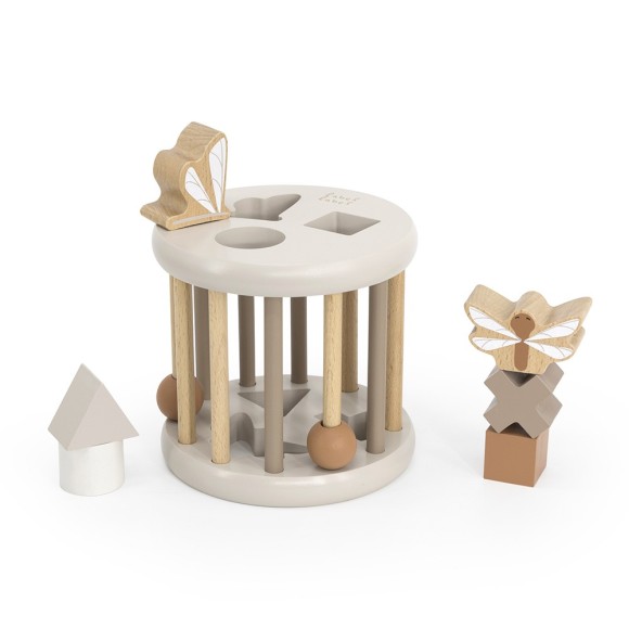 Shape Sorting Wheel - Nougat